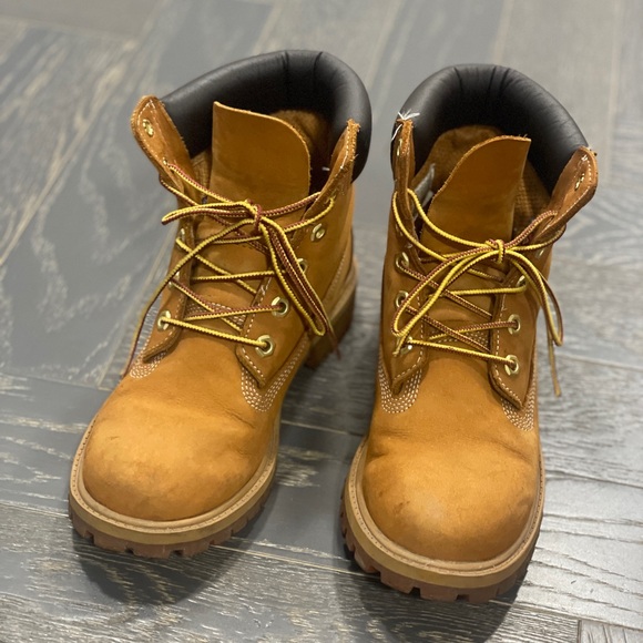 Timberland | Shoes | Timberland Kids Boots In Tan And Brown | Poshmark
